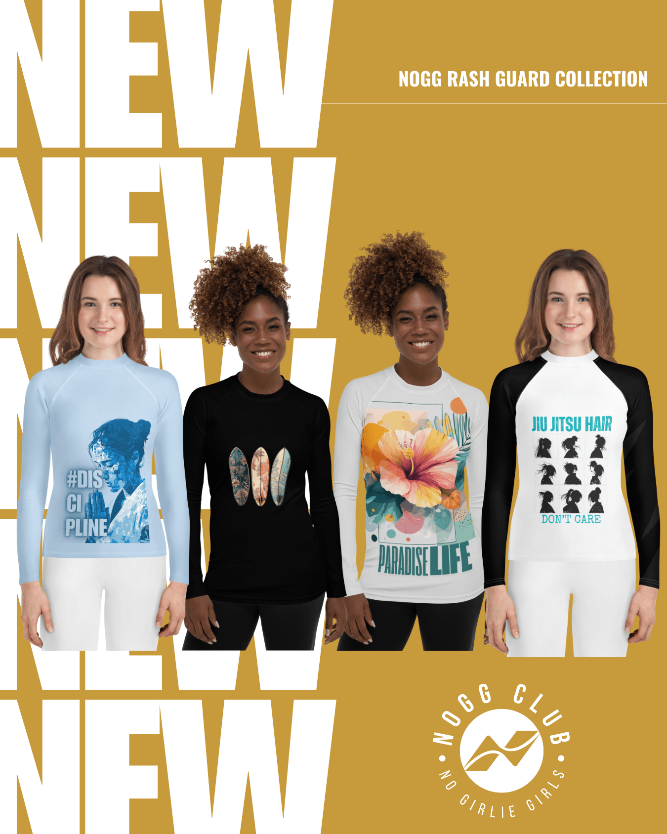 Rash Guard - NOGG Collection – No Girlie Girls